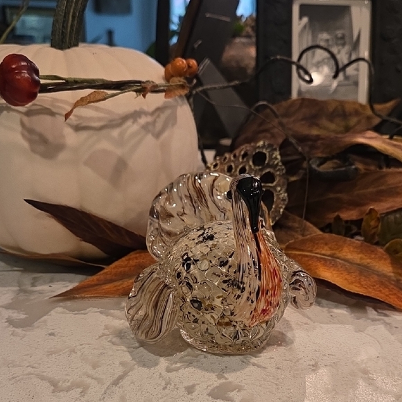 0 | Accents | Exquisite Glass Turkey | Poshmark